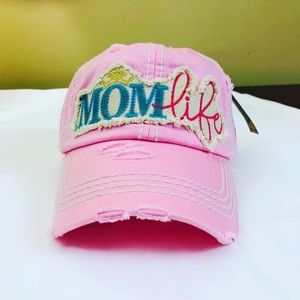KBETHOS | Accessories | Mom Life Embroidered Vintage Style Ball Cap ...